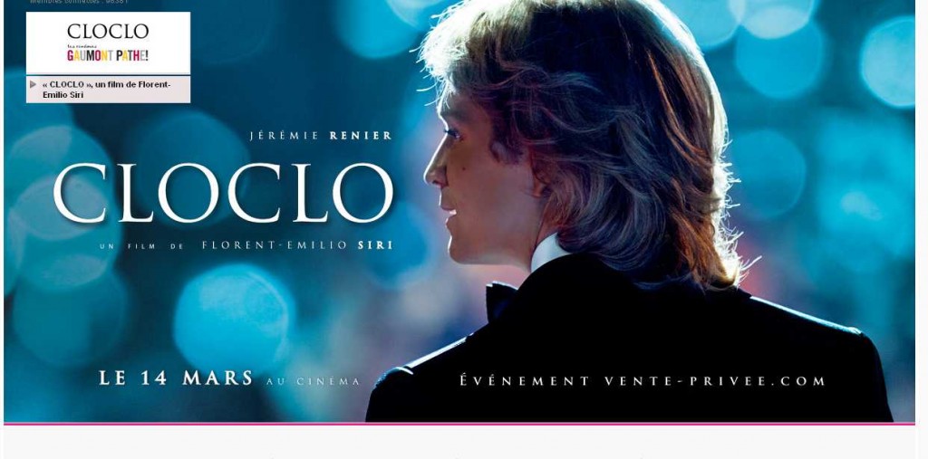 Film cloclo à 5 euros la seance