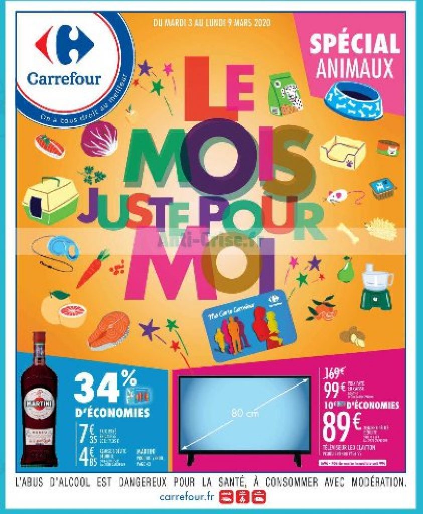 Catalogue Carrefour du 3 au 9 mars : jusqu'à 70% sur la carte de ...