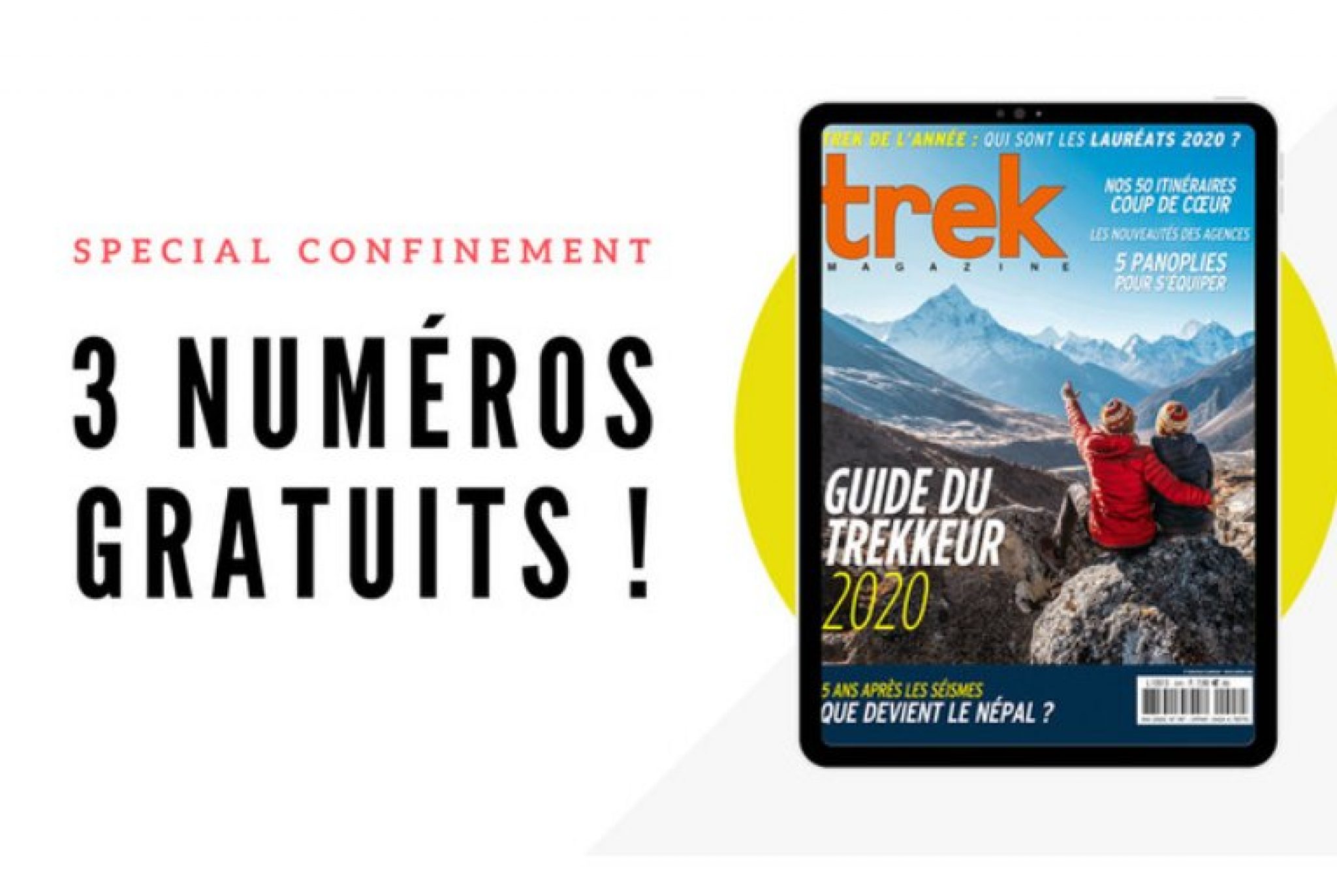 Gratuit : les 3 derniers numéros de la revue TREK MAGAZINE
