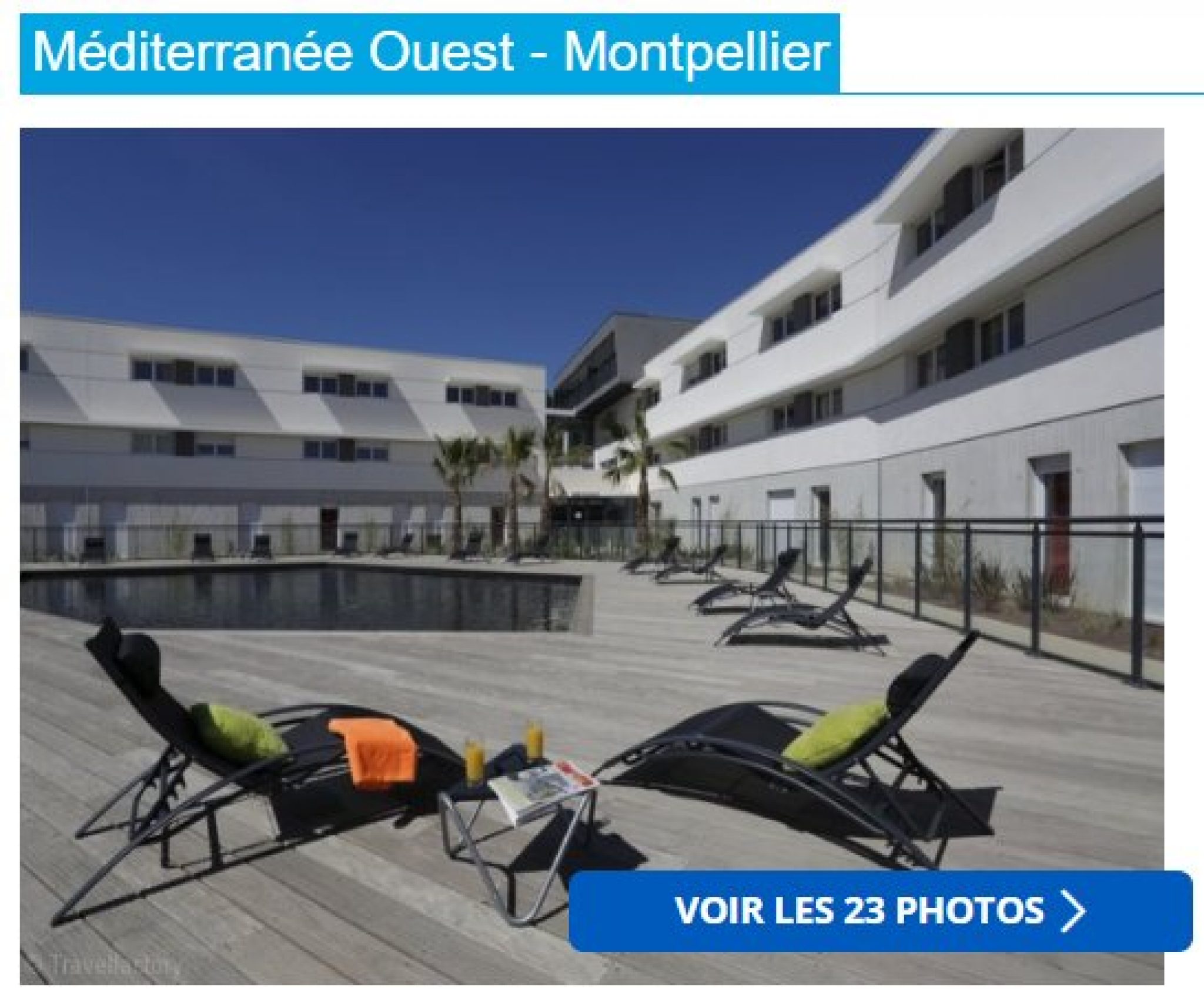 Vacances : entre 200-300€ en juillet le studio pour 2 vers Montpellier ...