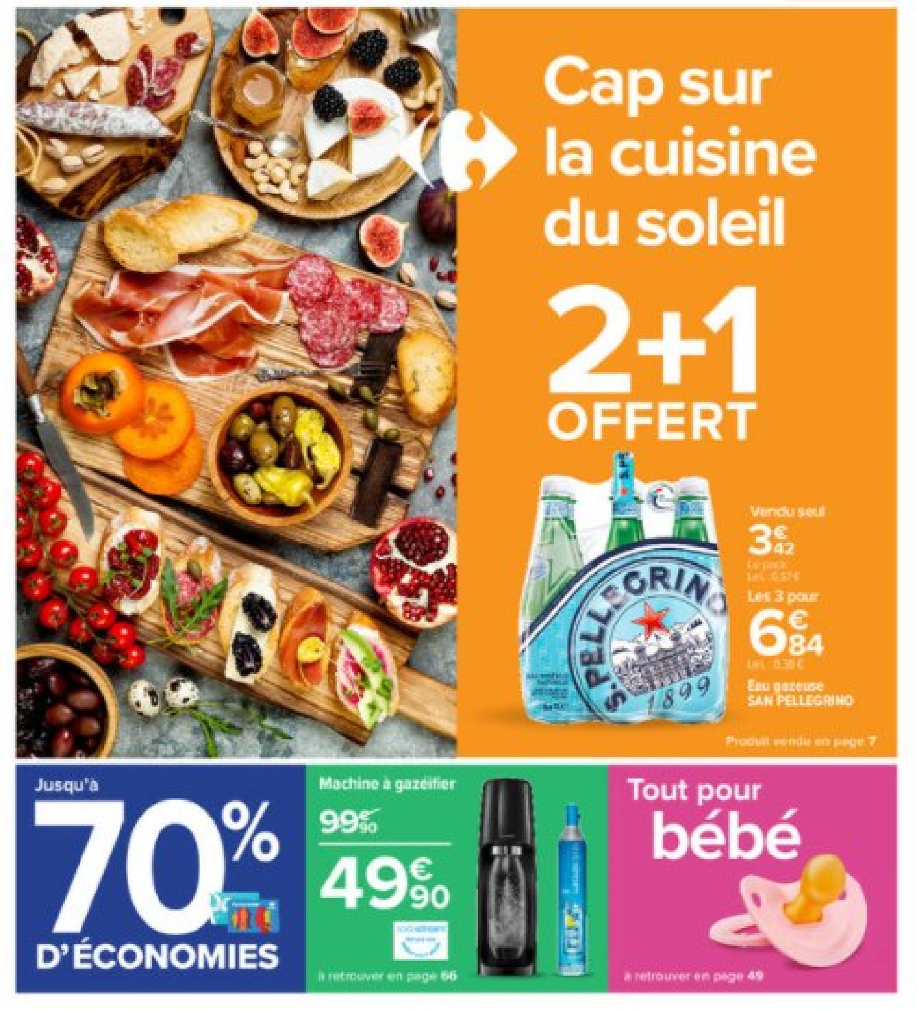 Le prospectus Carrefour du 16 au 29 mars avec jusqu'à 80% sur la carte