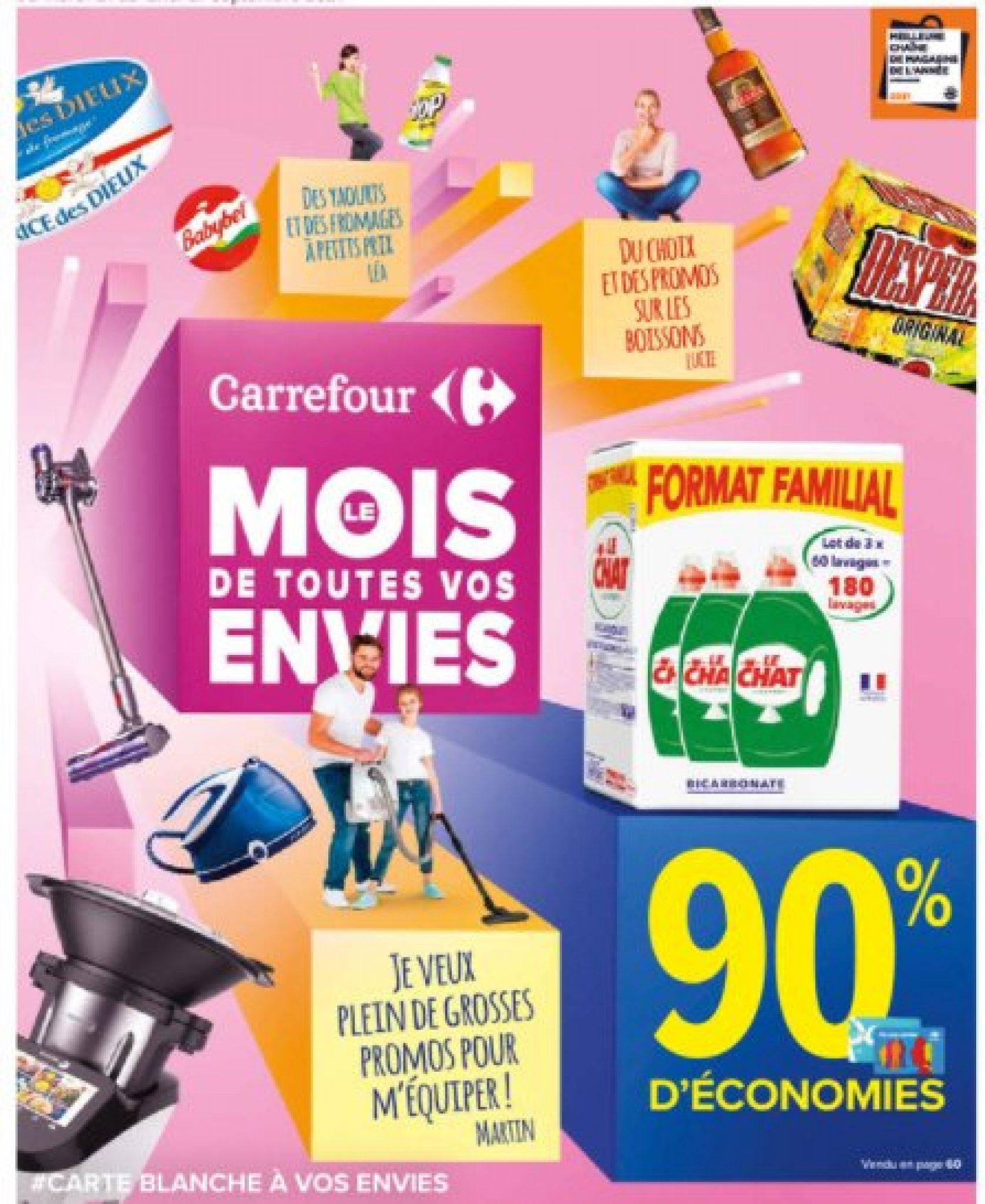 Catalogue Carrefour du 21 au 27 septembre : jusqu'à 90% sur la carte