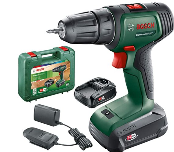 Promo Bosch : jusqu'à 50% sur outils et accessoires (perceuse 18v + 2 ...