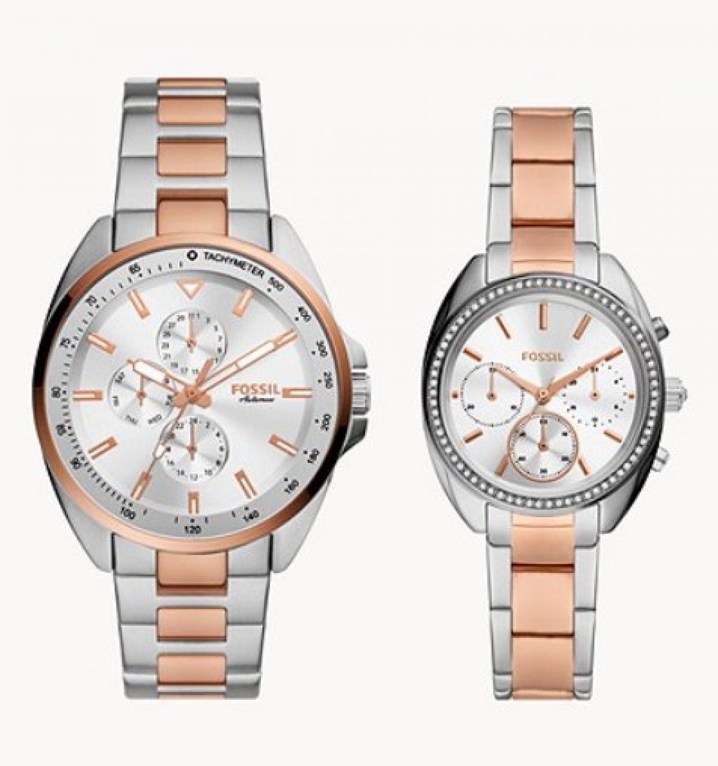 Coffrets de 2 montres Fossil à 67€ voire meme 57€