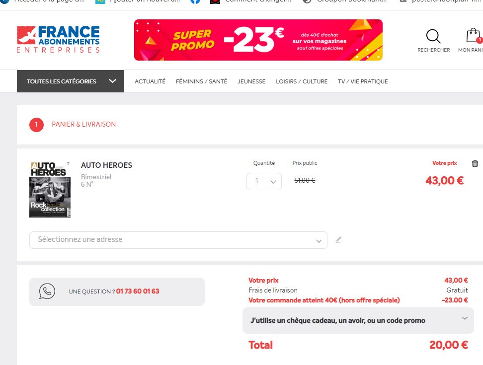 Abonnement pas cher au magazine AUTO HEROES : 20€