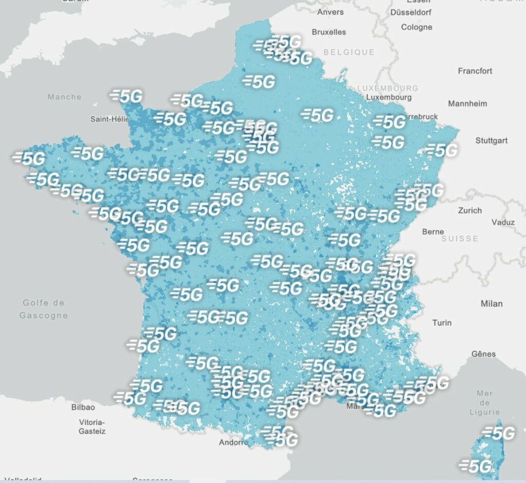 9.99€ seulement le Forfait mobile 150Go 5G Bouygues Telecom