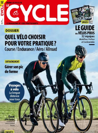 Abonnement magazine LE CYCLE pas cher à 37€ au lieu de 70€
