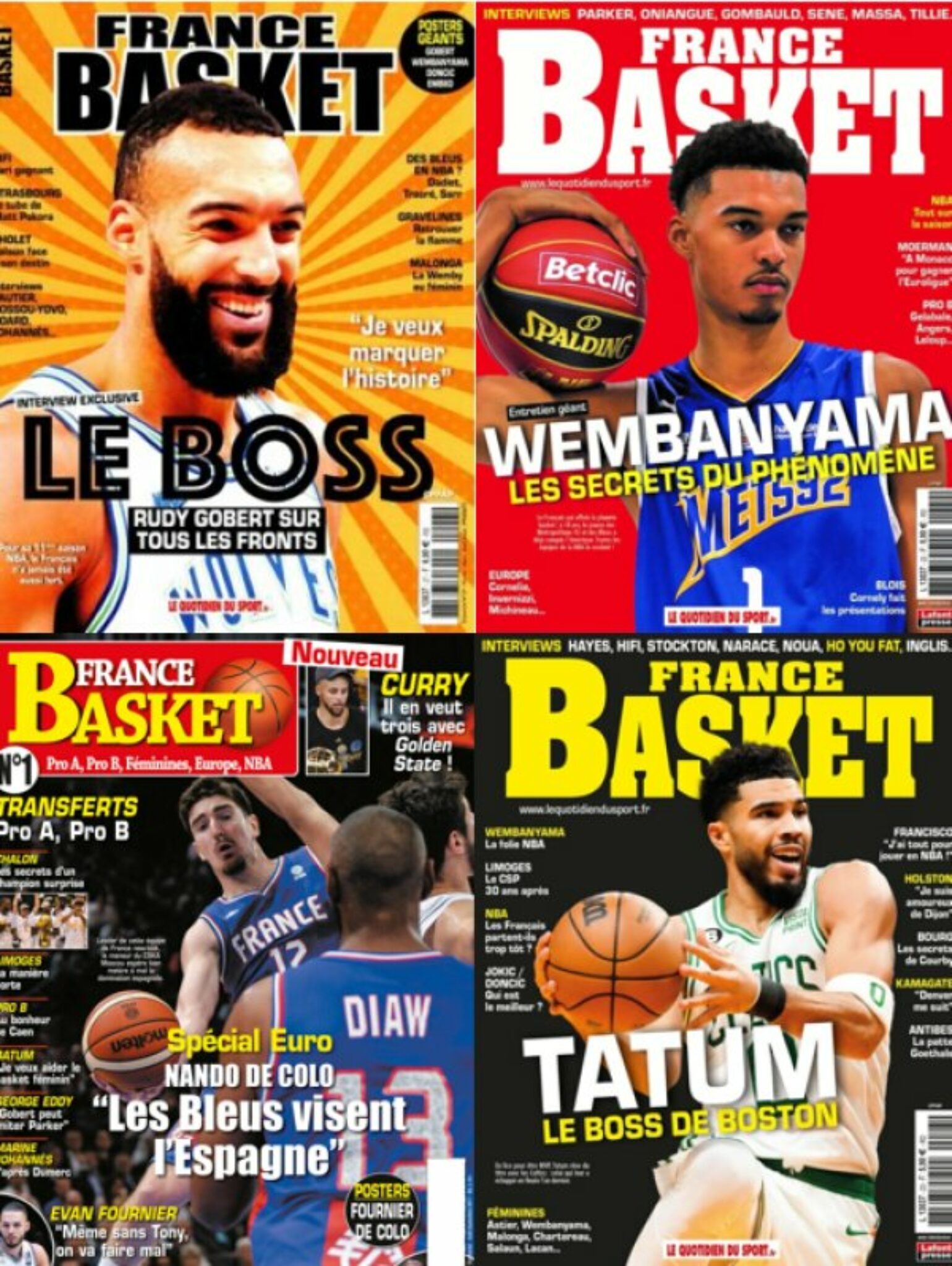 Abonnement au magazine France Basket pas cher : 19€ au lieu de 48€