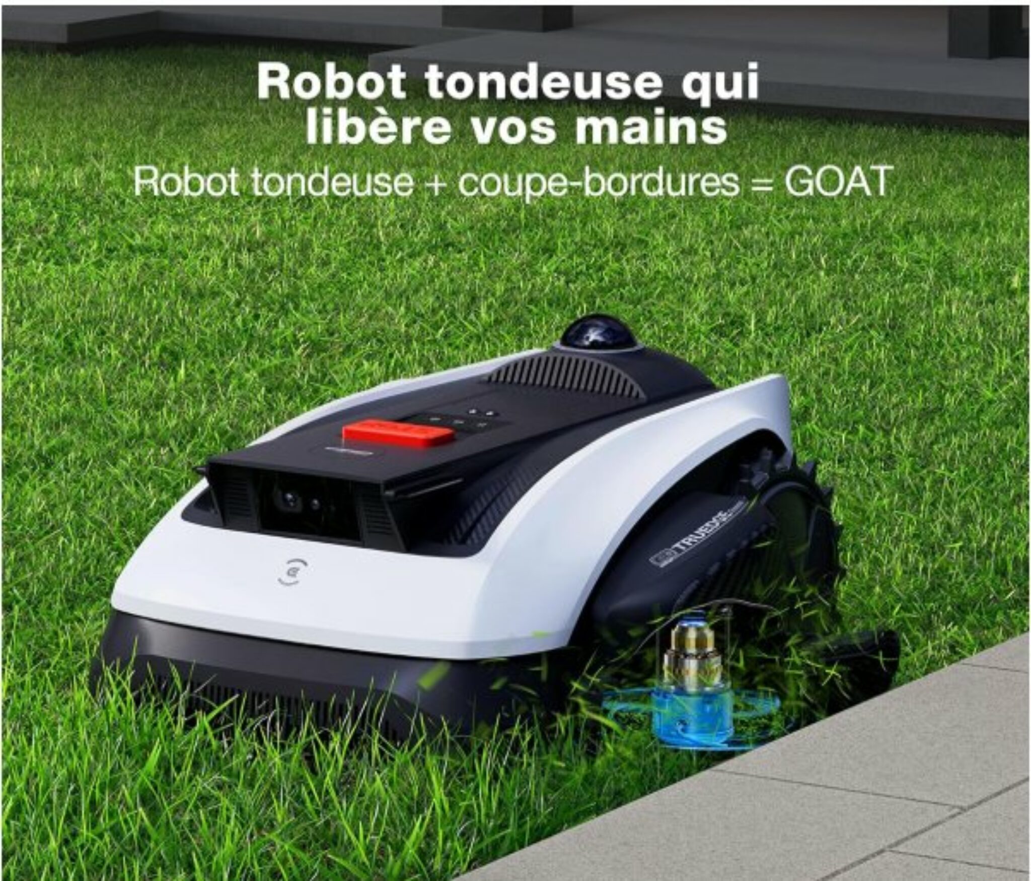 Bon plan Ecovacs Goat O1200 LiDAR Pro à 949€ ( tondeuse robot )
